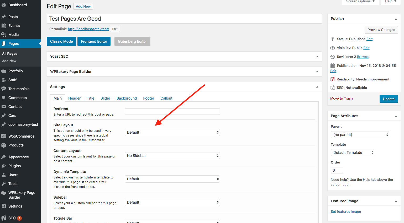 Theme Layouts ( Full-Width vs Boxed) | Total Docs