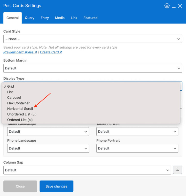 Horizontal Image Gallery with Scrollbar | Total Docs